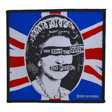 Patch Sex Pistols God Save The Queen Demons Den Merch