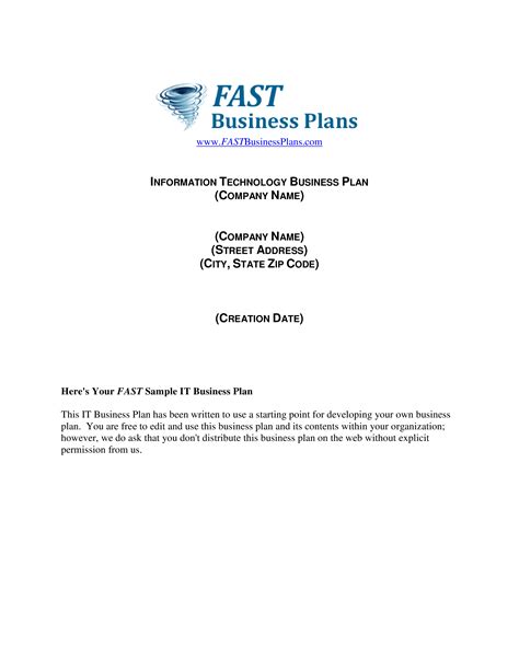 Technology Proposal Template
