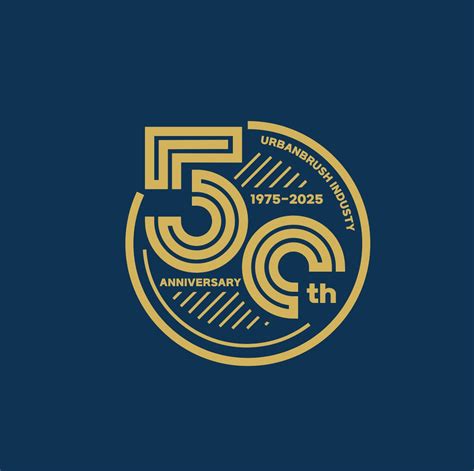 50주년 기념 엠블럼 일러스트 Ai 다운로드 어반브러시