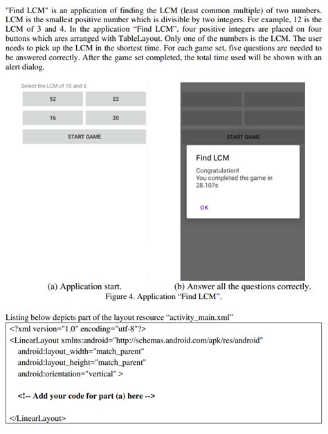 Solved Find LCM Is An Application Of Finding The LCM Chegg