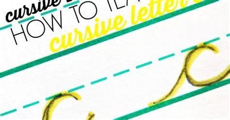 Cursive C Logo LogoDix