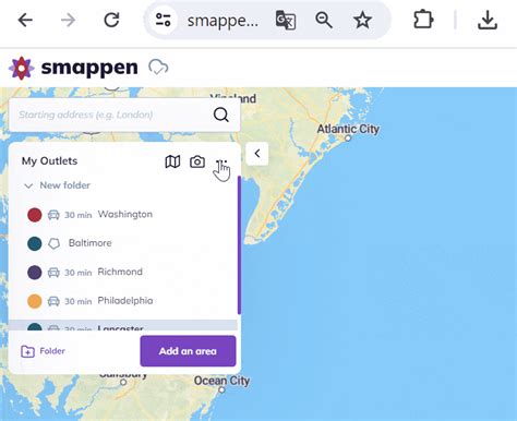 Merging Maps Smappen