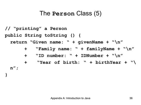 Lecture A Java Reviewppt Koffmann And Wollgang Ppt Programming