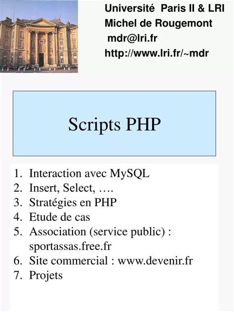 Ppt Scripts Php Powerpoint Presentation Free Download Id4086353