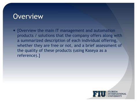 Ppt A Feature Based Analysis And Comparison Of It Automation Tools