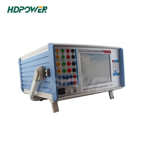 Tester 6 Phase Secondary Relay Test Systems Digital Relay Protective Relay Equipment China