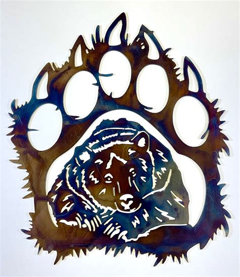 How To Draw Bear Paw Prints