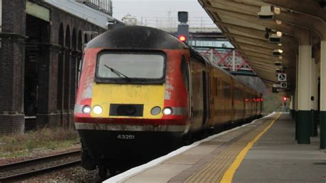 Trains At Chester 311024 Ft 43251 43357 And Class 56 Rhtt Youtube