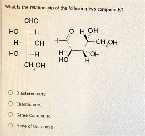 Solved What Is The Relationship Of The Following Two