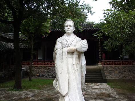 宋玉雕像宋玉画像大山谷图库