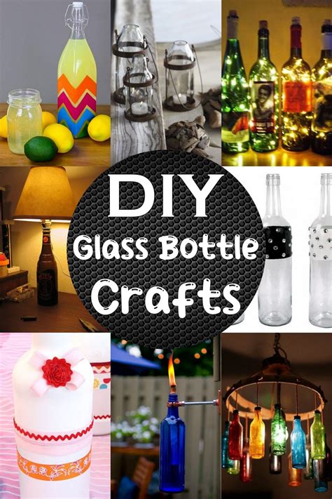 30 Fascinating Diy Glass Bottle Crafts Diyncrafty
