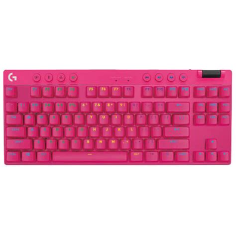 Logitech 920 012159 G Pro X Tkl Lightspeed Gaming Keyboard Magenta