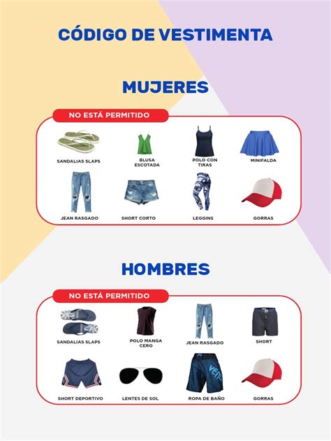Código De Vestimenta No Está Permitido Pdf