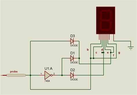 Circuit Diagram Of Seven Segment Display Circuit Diagram