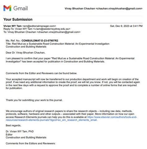 researchmilestone sustainableconstruction academicimpact dr vinay bhushan chauhan