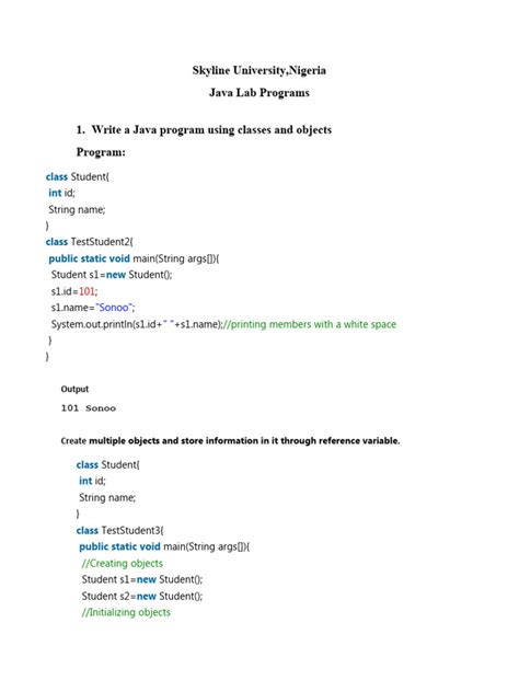 Java All Programs Pdf Computer Engineering Computer Programming