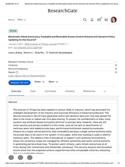 blockchain aided anonymous traceable and revocable access control