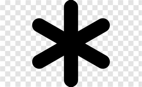 Asterisk Symbol Github Transparent PNG