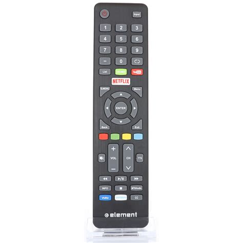 Element E4sft5517rem Tv Remote Control Netflix Youtube Vudu Pando