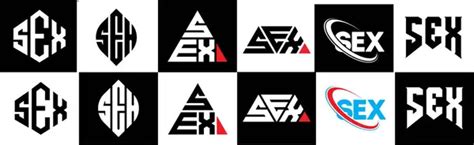 Vectores De Stock Sin Royalties De Sex Logo Design