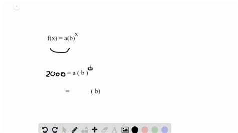 SOLVED For The Following Exercises Find The Formula For An Exponential