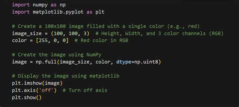 Dipanshu Chauhan On Linkedin Using Numpy Create An Image Of At Least 100 X 100 Pixels In This