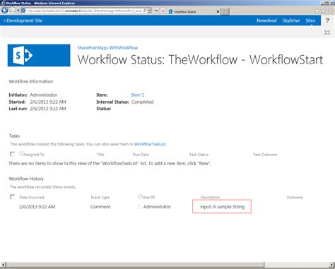 Create A SharePoint 2013 Workflow With A Custom Initiation Form In