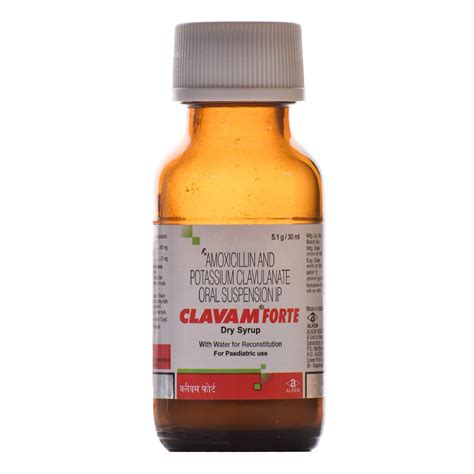 Clavam Forte Dry Syrup View Usage Side Effects Price And Subtitute Egmedi