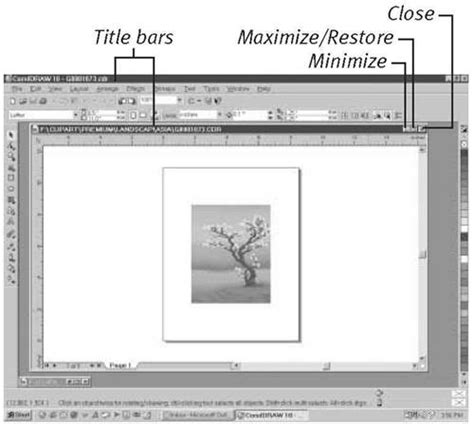 Window Management CorelDraw For Windows Visual QuickStart Guide Book
