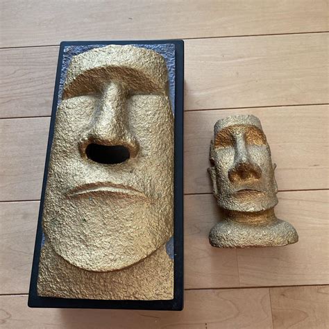 宮崎モアイ像セット メルカリ