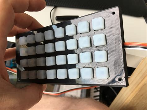 Code Tinker Hack Using Openscad To Design Adafruit Trellis Casing