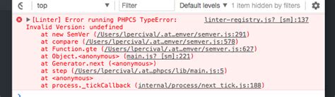 Error Running Phpcs Error · Issue 302 · Atomlinterlinter Phpcs · Github