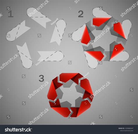 Transformation Arrow Info Graphic Icon Transform Stock Illustration