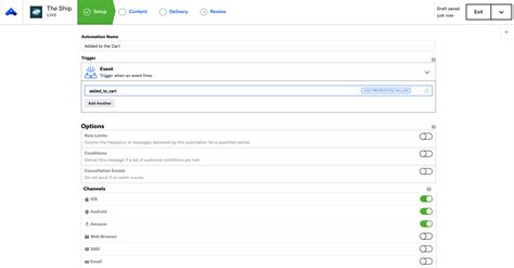Step 6 Custom Events Airship Support