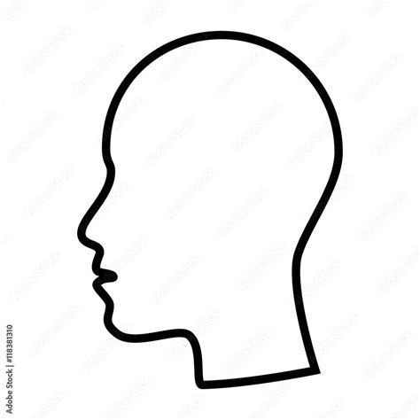 Human Head Side Profile