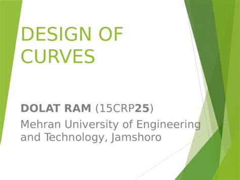 Pptx Design Of Curves Dokumen Tips