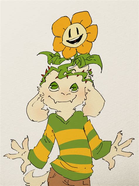 Flowey Flowey The Flower Asriel Asriel Dreemurr Undertale персонажи Undertale