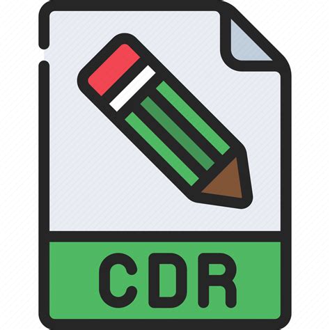 Cdr File Document Filetype Documents Icon Download On Iconfinder