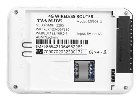 Draagbare Mifi Router Budget Rnl Trading