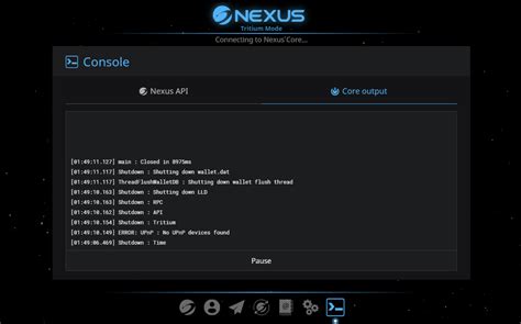Can T Connect To Nexus Core Nexusearth