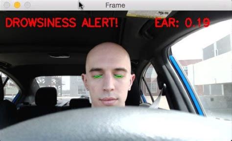 Driver Drowsiness Detection System Using Python Roboticpk