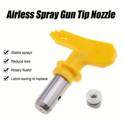 1pc 에어리스 스프레이어 팁 노즐 모델 315517519625 노즐 스프레이어 에어브러시 팁 스테인레스 스틸 팁 시트