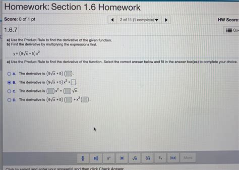 Solved Homework Section 1 6 Homework Score 0 Of 1 Pt 2 Of