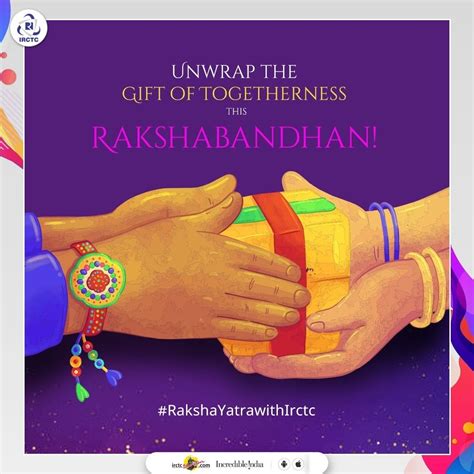 Irctc Official On Linkedin Rakshabandhan Rakshayatra