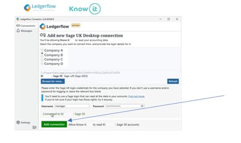 How To Connect Sage 50 Account Knowledge Base