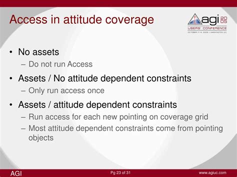 Ppt Parametric Analysis Using Stk Attitude And Stk Coverage Powerpoint
