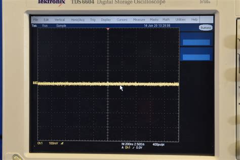 Tektronix Tds6604 Digital Storage Oscilloscope 6ghz 20gs S Silicon Valley Test And Measurement