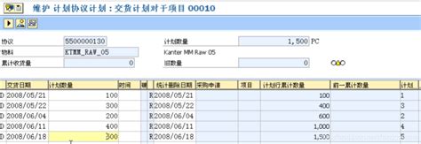 【mm模块】schedule Agreement 计划协议 Csdn博客