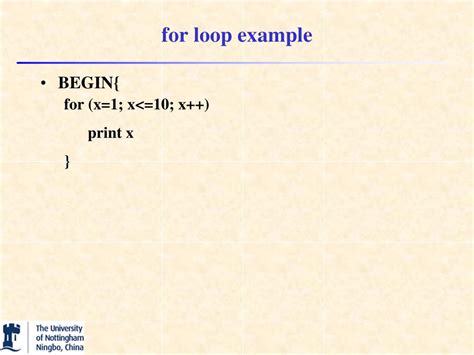 Ppt Unix And Software Tools P51ust Awk Programming 2 Powerpoint