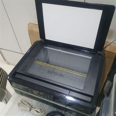Epson Stylus Photo Wireless Printer Wi Fi Lan Bluetooth Scan Photocopy In Direct Cd Dvd